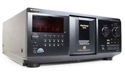 Sony 300 CD Mega Storage Disc Changer Player CDP-CX355 No Remote Tested ...