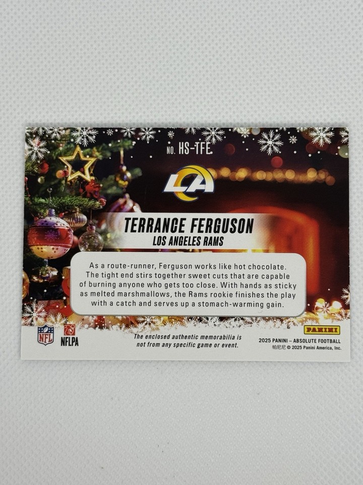 2025 Panini Absolute Terrance Ferguson Rookie Card #HS-TFE “Holiday ...