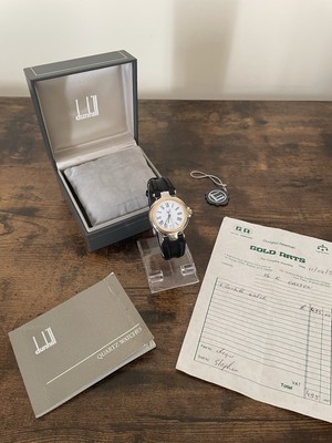 Dunhill Watch Millennium - RARE adjustable strap/buckle - BOX/PAPERS ...