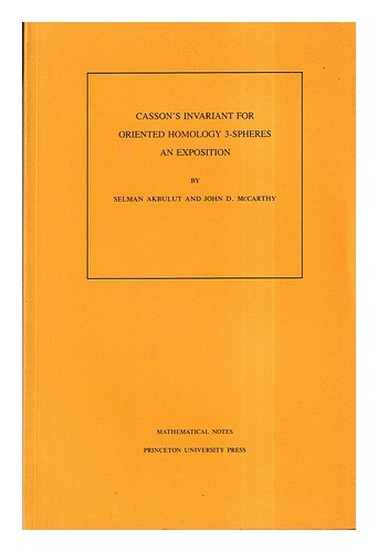 Akbulut, Selman Casson's Invariant per Basi Homology 3-spheres: An ...