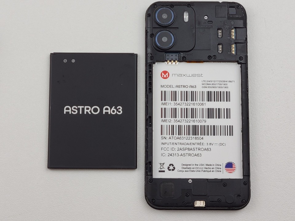 (B-STOCK) MaxWest Astro A63 (MX-A63) 32GB (GSM Unlocked) Dual SIM Smartphone | eBay