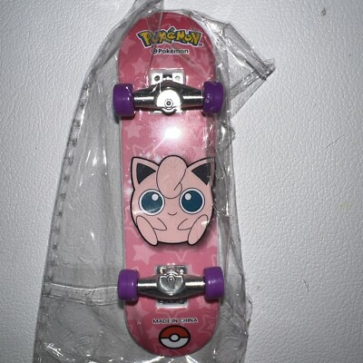 Pokemon Jigglypuff Fingerboard Deck Sealed Skateboard Official Toy | eBay