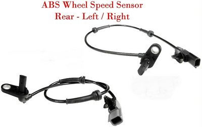 2 x ABS Wheel Speed Sensor Rear L/R Fits Nissan March Note Versa 2012 ...