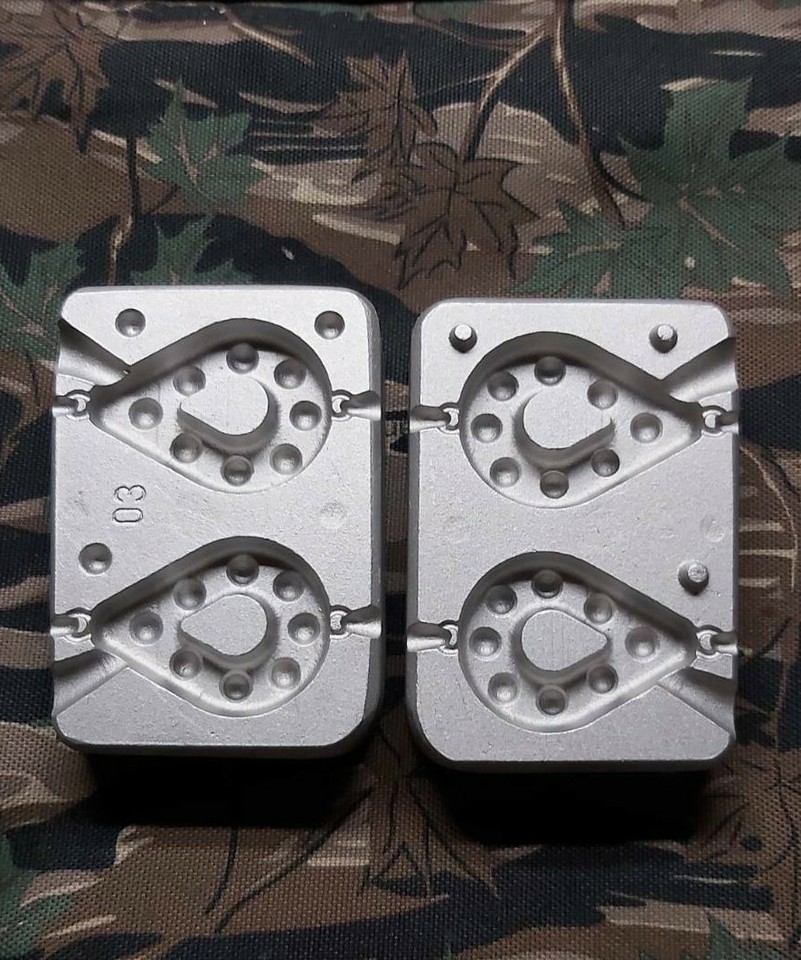 Grip Fishing Moulds Pear Bomb lead weight mould carp ledgering Cheap ...