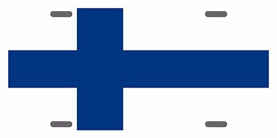FINLAND Flag Custom License Plate National Emblem ORIGINAL Version | eBay