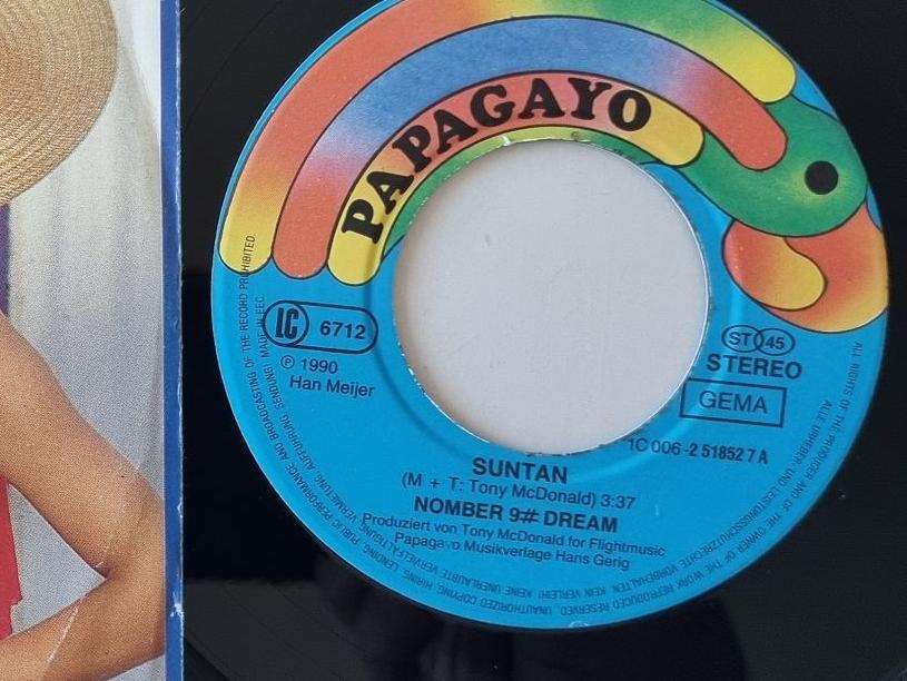 Nomber 9# Dream = Barbarella - Suntan 7'' Vinyl Germany | eBay