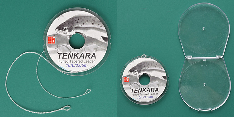 3 spools 10 ft Tenkara Furled Leaders, 2mm MIcro Tippet Rings, 6X ...