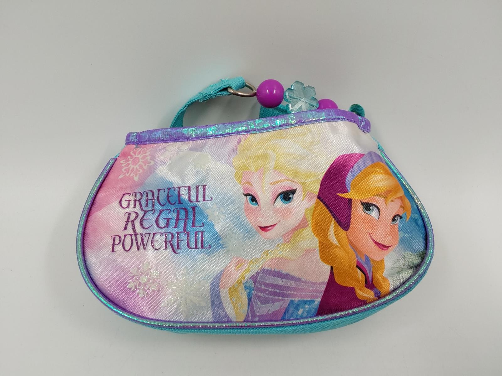 Disney Elsa and Anna "Graceful/ Regal/ Powerful" Girls Hand Purse | eBay