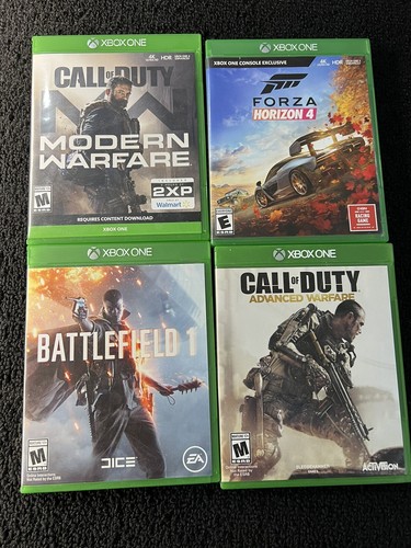 Lot Of 4 Xbox One Games Forza Horizon 4 ,battlefield 1, Call of Duty | eBay