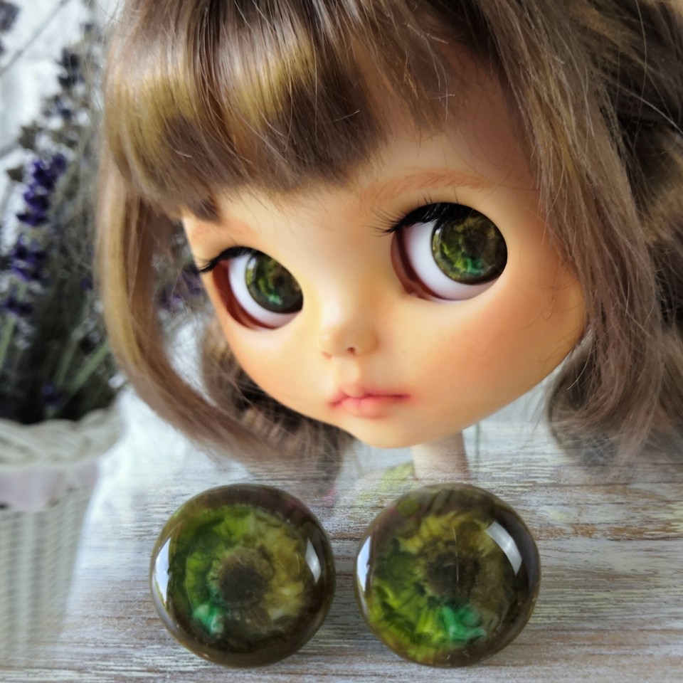 Realist 3D Eye chips 14mm, doll Eye chips Handmade Accessories | eBay