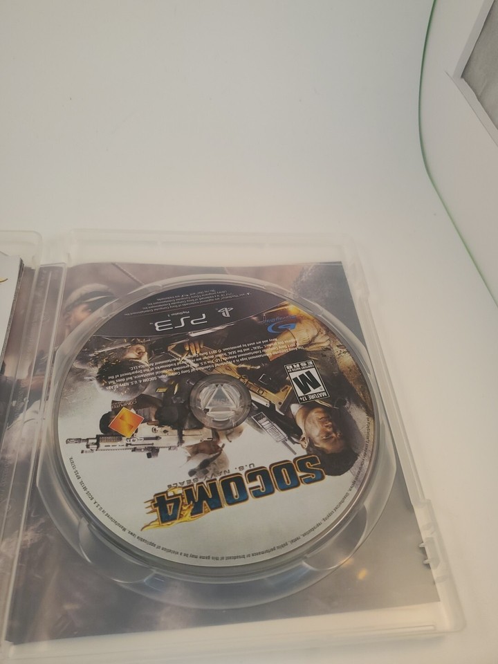 SOCOM 4: U.S. Navy SEALs (Sony PlayStation 3, PS3) CIB 711719813521 | eBay