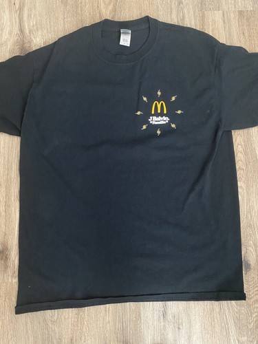 J Balvin Familia McDonald's Collab Graphic Tee Men's Black T-Shirt ...