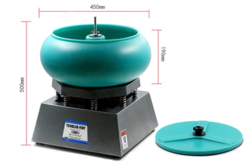 17-inch vibration polishing machine jade jewelry round surface ...