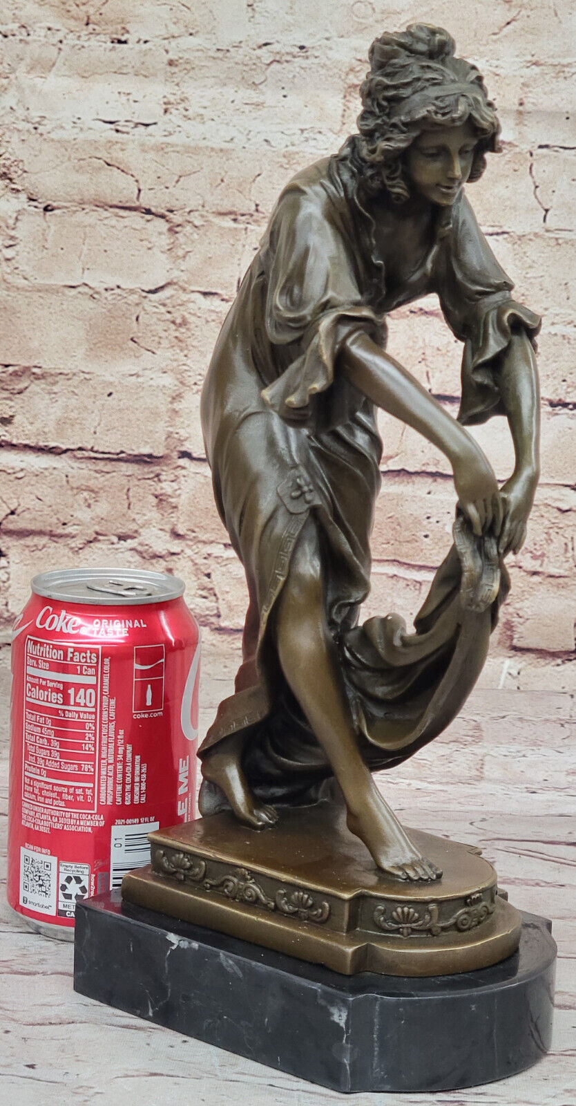 C J R Colinet Signed Bronze: `Shawl Dancer` Art Deco Collectible Figure ...