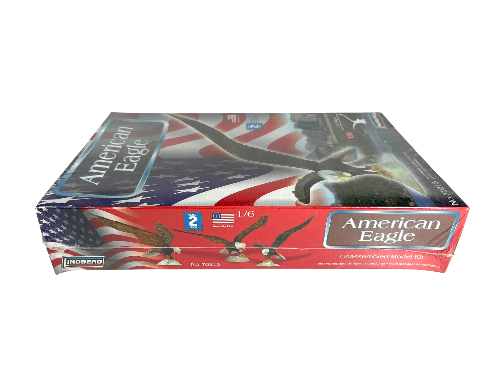 #70315/70314 Lindberg American Eagle & Statue of Liberty Model Kits ...