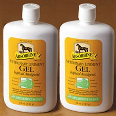 Veterinary Horse Liniment Gel for Sore Stiff Joints & Swelling (12oz ...
