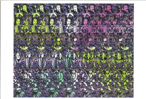 Star Wars Magic Eye Optical Illusion 4 x 6 Postcard #3 | eBay