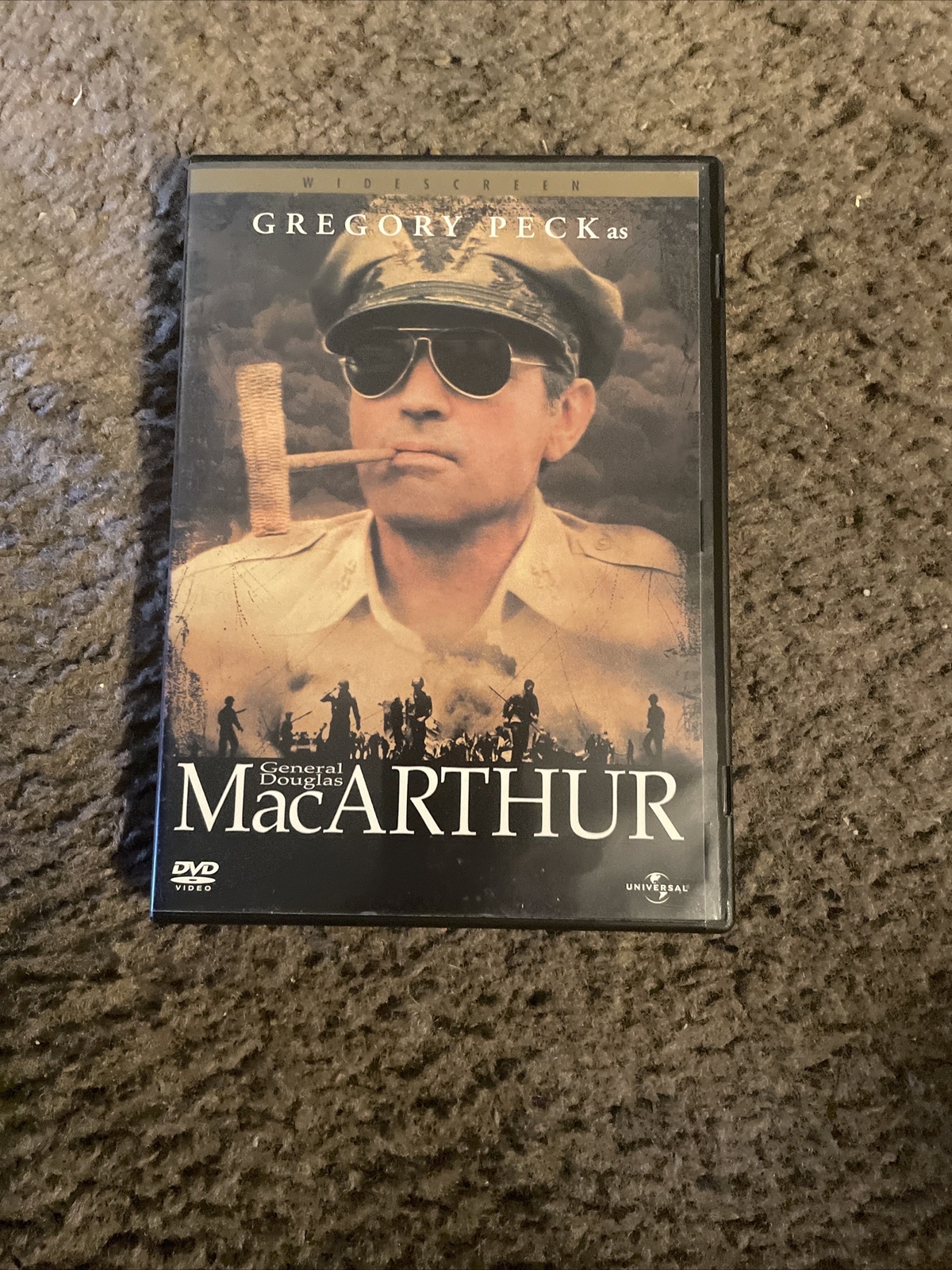 MacArthur (DVD, 1977, Widescreen) Universal Gregory Peck,Like New ...