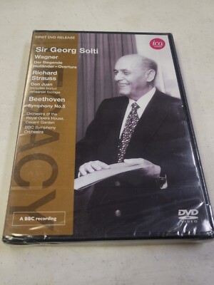 SIR GEORG SOLTI: WAGNER/RICHARD STRAUSS/BEETHOVEN NEW DVD Bg | eBay
