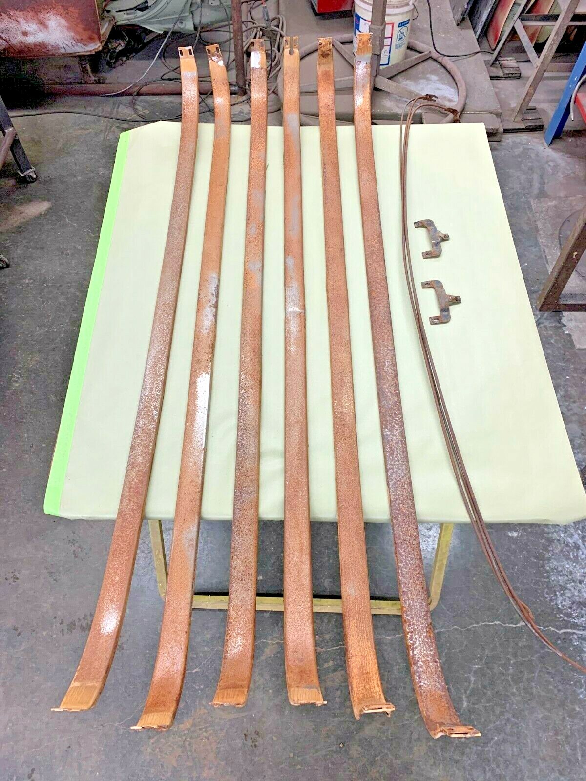 1951 CHEVY HEADLINER BOWS & TWO CLIPS STATION WAGON | eBay
