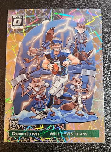 2023 Panini Donruss Optic Will Levis Downtown RC #D-14 Tennessee Titans ...