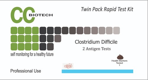 2 x Clostridium Difficile Rapid Home Test Kit. Twin Pack | eBay UK