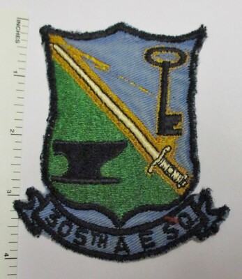 305th AE SQUADRON US AIR FORCE PATCH Used & Worn Older Vintage Original ...