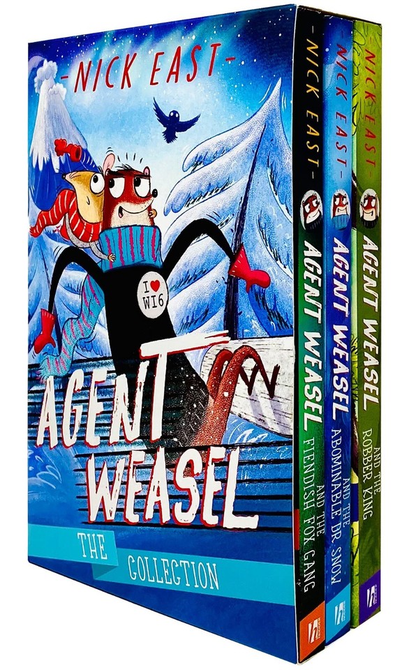 Agent Weasel Series Books 1-3 Collection Box Set by Nick East Fiendish ...
