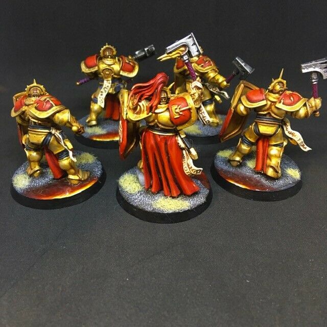 5X LIBERATORS STORMCAST ETERNALS WARHAMMER AOS PAINTED | eBay