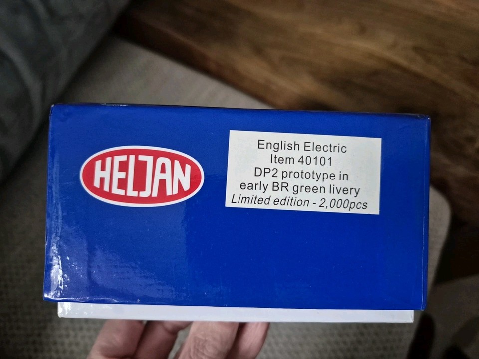 Heljan English Electric 40101 DP2 Prototype In Early BR Green Livery ...