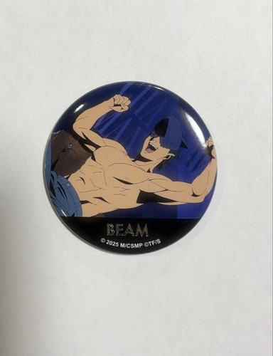 Chainsaw Man Beam Reze Edition Tin Badge Silver Foil Stamped New | eBay