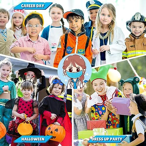 Doctor Costume for Kids Doctor Lab Coat for Kids Real Stethoscope, 3-4T ...