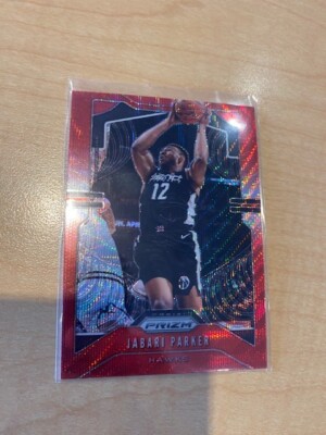 2019-20 Panini Prizm Ruby Red Wave Prizm Jabari Parker - Atlanta Hawks ...