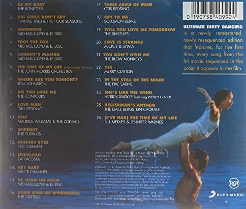 DIRTY DANCING / THE ULTIMATE CD / SEALED 2003 | eBay