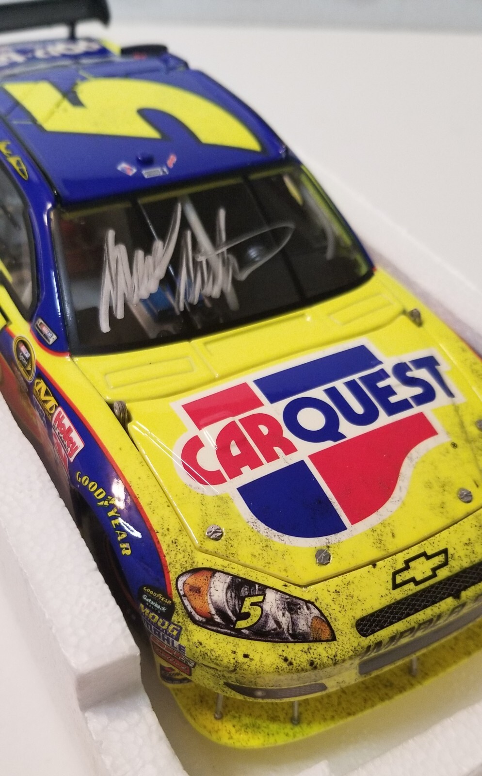 Motorsports Authentics Mark Martin #5 Carquest Chicagoland Win 2009 ...