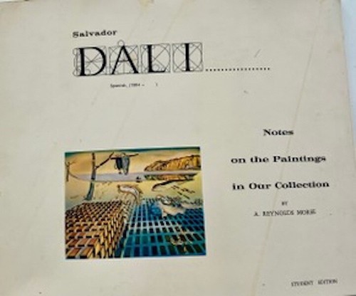 Rare Salvador Dali: Notes On The Paintings In Our Collection. First ...