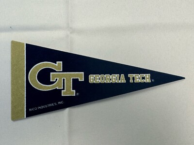 Georgia Tech Yellowjackets Mini Pennant 4”x9” NCAA Football Basketball ...