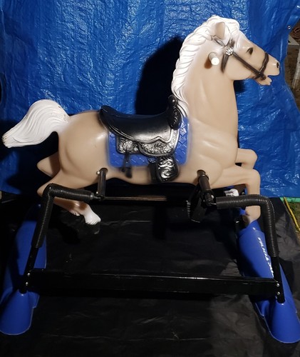 Hedstrom Vintage 1980 Moonlight Palomino Bouncing Rocking Horse ...