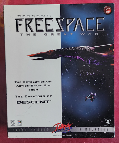 Descent FreeSpace The Great War (PC CD) New US Retail Big Boxed Edition ...
