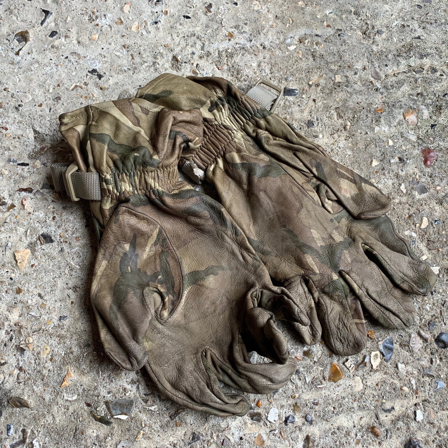 MTP Camouflage Leather Gloves, Hot Weather Combat UK British Army Surplus Issue | eBay