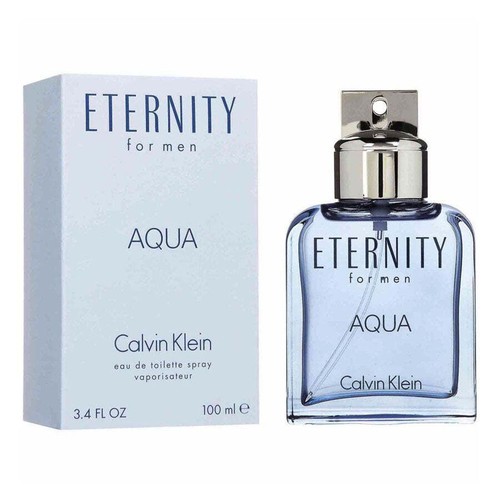 New Calvin Klein Eternity Aqua For Men Eau De Toilette 100ml* Perfume ...