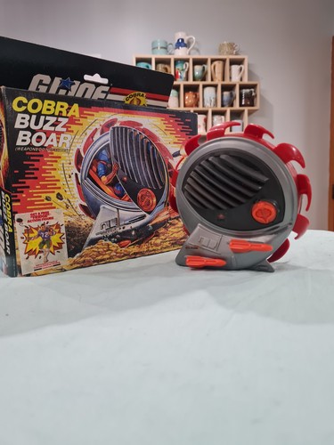 1987 GI Joe COBRA BUZZ BOAR 100% Complete w/ Box And Inserts Excellent ...