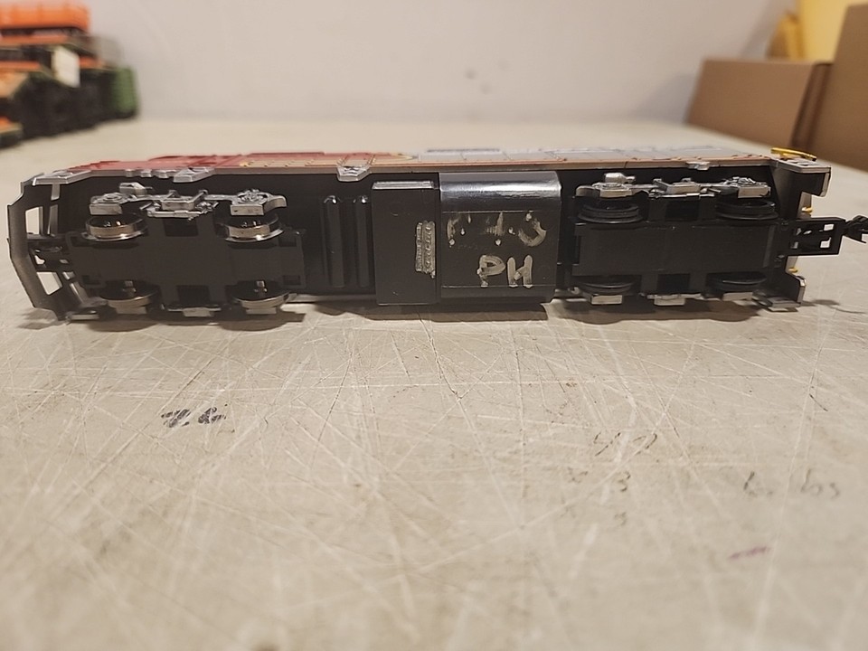 Vintage HO Life-Like F40 Santa Fe ATSF Locomotive # 100 Tested Runs ...