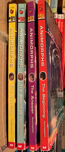 ANIMORPHS series 51-54 set Applegate 51 52 53 54 lot | eBay