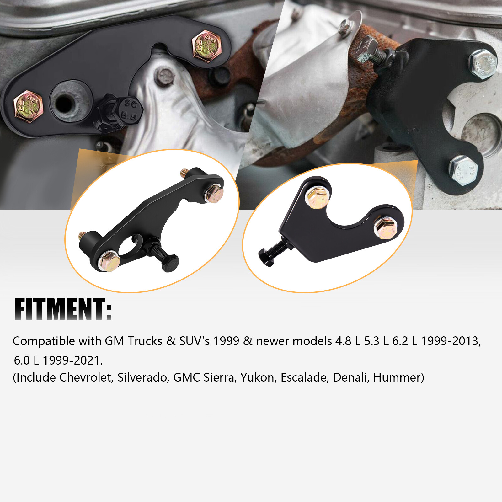 Exhaust Manifold Bolt Repair Kit For Driver's Front/ Rear Passenger ...