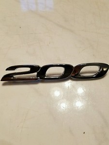 Chrysler 200 c emblem | eBay