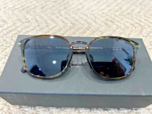 Persol Men's Sunglasses style PO 3186 - Green Tortoise with Dark Gray ...