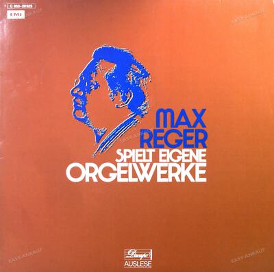 Max Reger - Max Reger Spielt Eigene Orgelwerke LP (VG+/VG+) ' | eBay