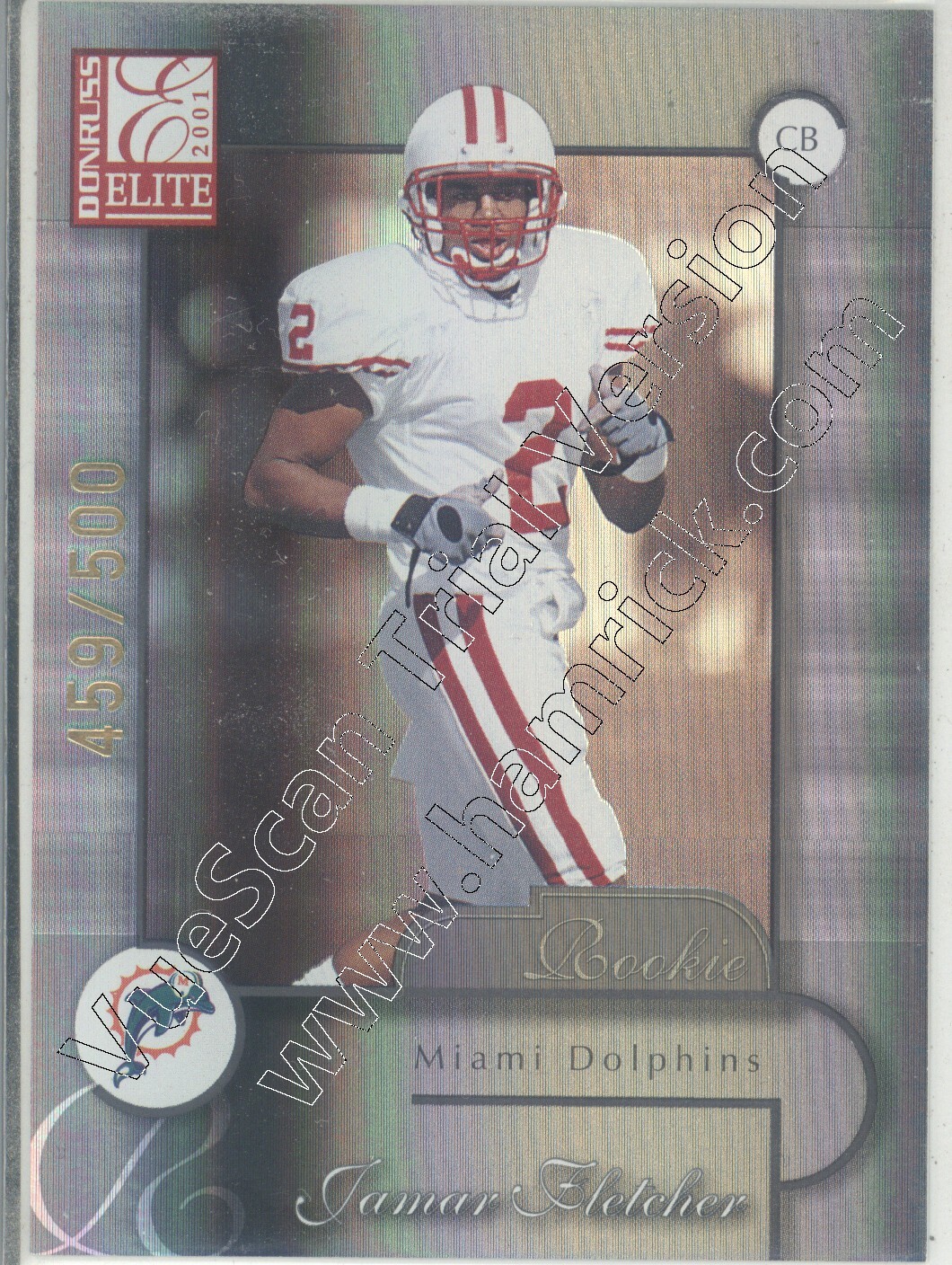jamar fletcher rc rookie draft wisconsin badgers elite college #/500 ...