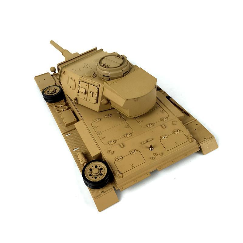 Henglong German Panzer III H 1/16 RC Tank 3849 Plastic Turret Upper ...